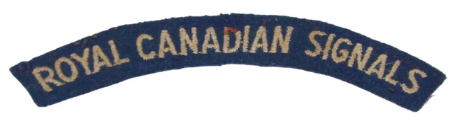 TITLE ROYAL CANADIAN Signals Canada WW2 canadien anglais GB EUR 17,00 ...