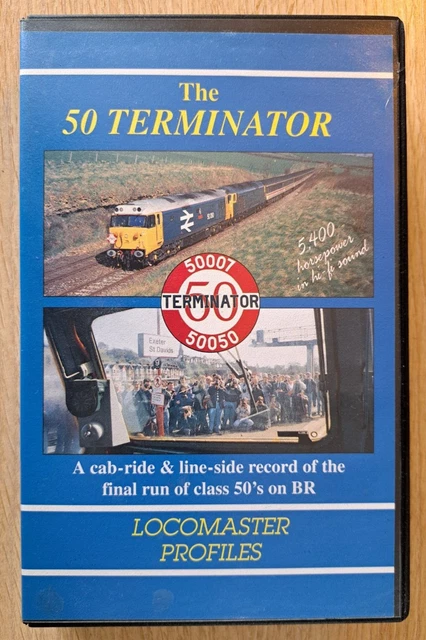 'THE 50 TERMINATOR' - Locomaster Profiles (from 1994) - Railway VHS ...