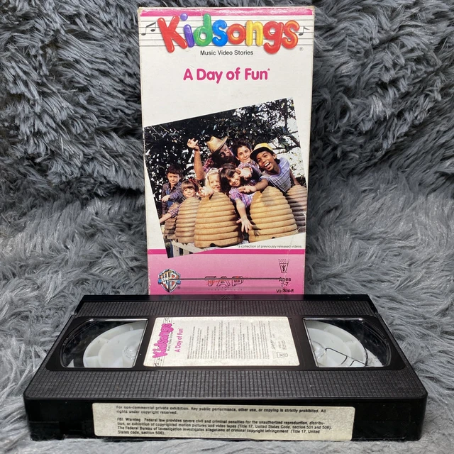 KIDSONGS - A Day of Fun VHS Tape 1991 Kid's Music Video Stories Kids ...