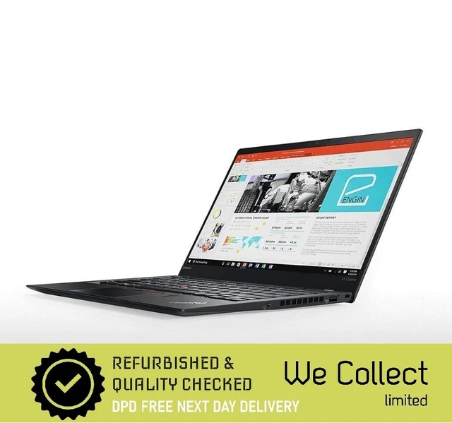 LENOVO X1 CARBON Gen 5 - Intel CORE i5-7th Gen, 8GB RAM, 256GB Win11 ...