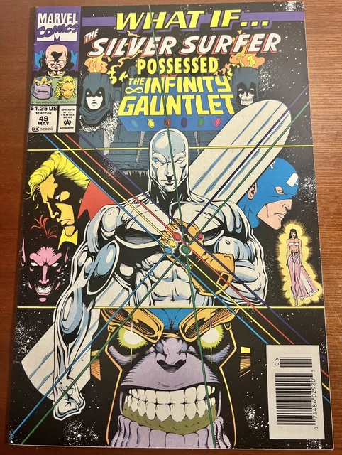 MARVEL COMICS WHAT if #49: Silver Surfer Possessed the Infinity ...