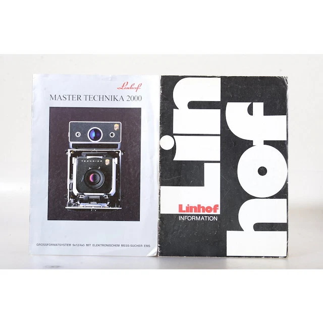 LINHOF MASTER TECHNIKA 2000 Prospekt / Brochure/Livret/Leaflet ...