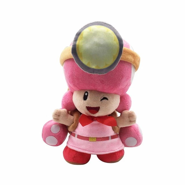&TOADETTE IN CAPTAIN Toad Treasure Tracker Super Mario Bros Peluche ...