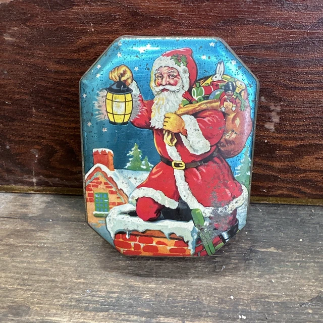 HORNER & CO Vintage Toffee Tin Assortment Empty Santa Claus 4oz $20.00 ...