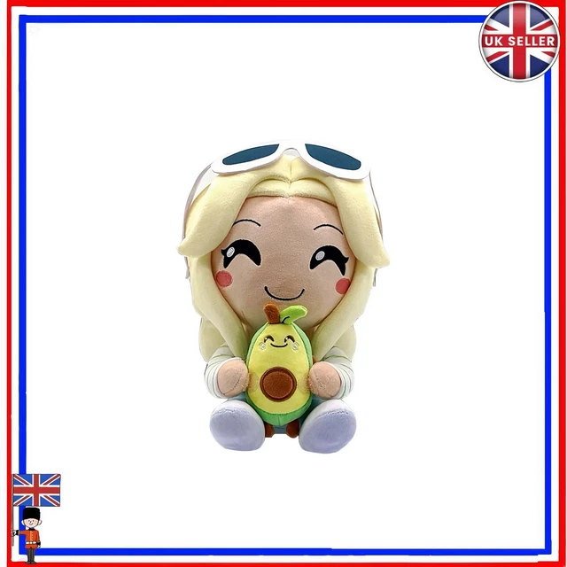 AVOCADO PLAYZ PLUSH - 9 Inch Tall w/Long Blonde Hair & Sunglasses🔥 £11. ...