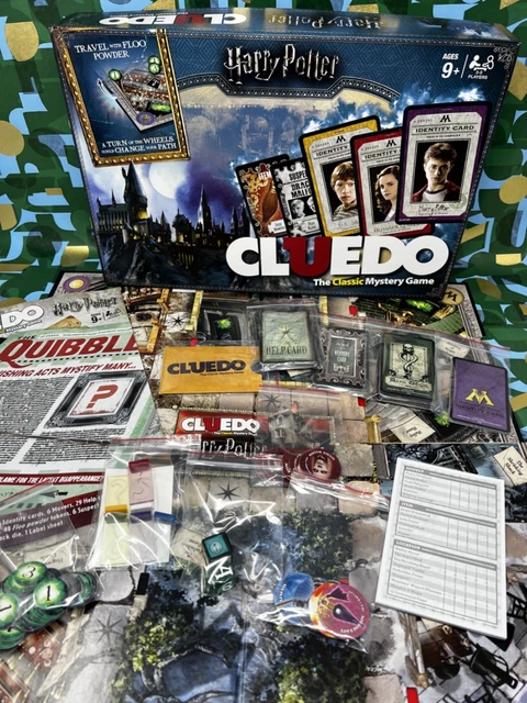 HARRY POTTER CLUEDO The Classic Mystery Game- Complete £16.15 - PicClick UK