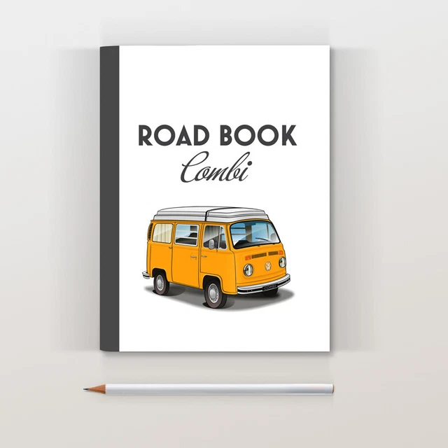 CARNET ROAD BOOK Volkswagen VW Combi Westfalia jaune et blanc EUR 7,00 ...