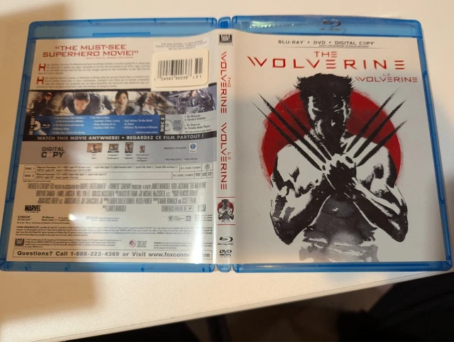 THE WOLVERINE (BLU-RAY + DVD + Digital HD with UltraViolet) $6.76 ...