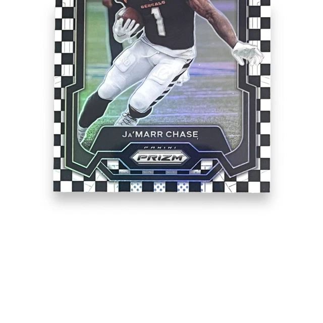 TABLEAU À CARREAUX Ja'Marr Chase Prizm 2023 Panini Prizm Jamarr Chase ...