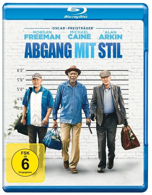 ABGANG MIT STIL (Blu-ray) Freeman Morgan Caine Michael Arkin Alan ...