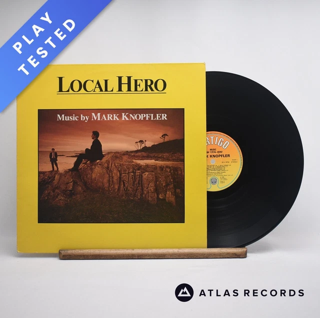 MARK KNOPFLER LOCAL Hero LP Album Vinyl Record 1983 VERL 4 Vertigo - EX ...