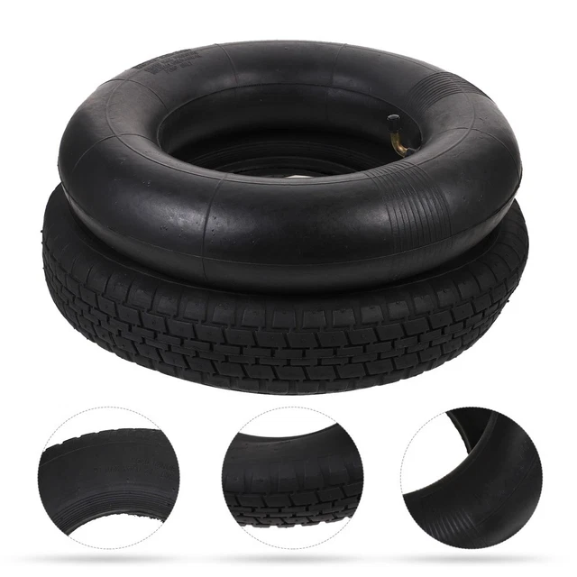 TIRE TUBE WHEELBARROW Replacement Hand Truck Inner Tubes with Valve ...