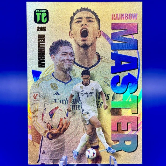 JUDE BELLINGHAM 2024 Panini Top Class Rainbow Master #205 Real Madrid ...