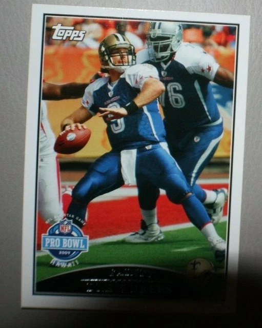 NOUVELLE-ORLÉANS SAINTS DREW Brees Pro Bowl 2008 Pro Bowl Topps 2009 ...