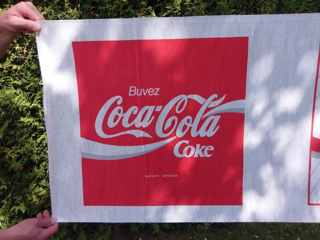 BANDEROLE PUBLICITAIRE COCA COLA, SPRITE, FANTA 274 cm X 61 cm EUR 25 ...