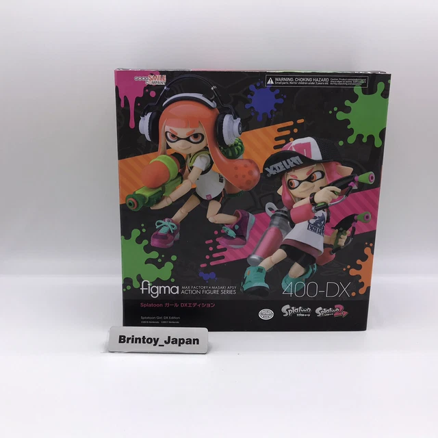 FIGURINE FIGMA SPLATOON Girl DX Edition 400-DX Good Smile Company Japan ...