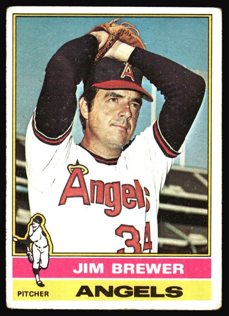 1976 TOPPS JIM Brewer #459 California Angels EUR 1,76 - PicClick FR