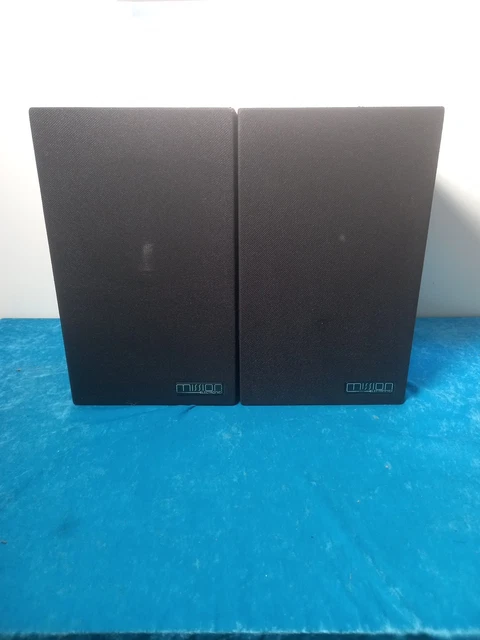 MISSION ELECTRONICS MODEL 70 MK II Speakers -Black Made In the Uk £44. ...