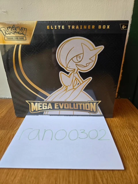 POKÉMON TCG MEGA Evolution Gardevoir Elite Trainer Box ETB NEW SEALED £ ...