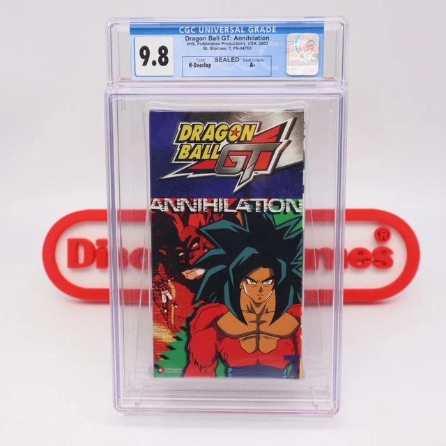 DRAGON BALL GT: ANNIHILATION - CGC GRADED 9.8 A+! NEW & Factory Sealed ...