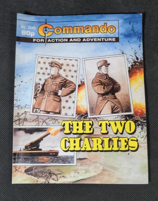 COMMANDO COMIC ISSUE Number 3545 The Two Charlies EUR 5,18 - PicClick IT