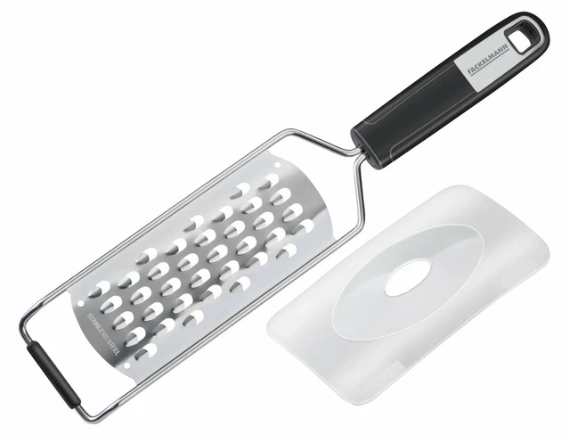 FACKELMANN HANDREIBE 30 cm aus Edelstahl Obst Gemüse Reibe Raspel Hobel ...