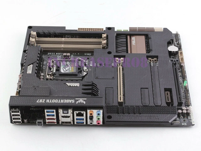 ASUS SABERTOOTH Z87 Motherboard Socket LGA 1150 Intel Z87 DDR3 DIMM USB ...
