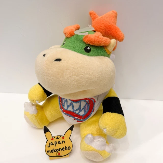 OFFICIAL BOWSER JR. Koopa Baby Super Mario bros Sanei Plush doll ...