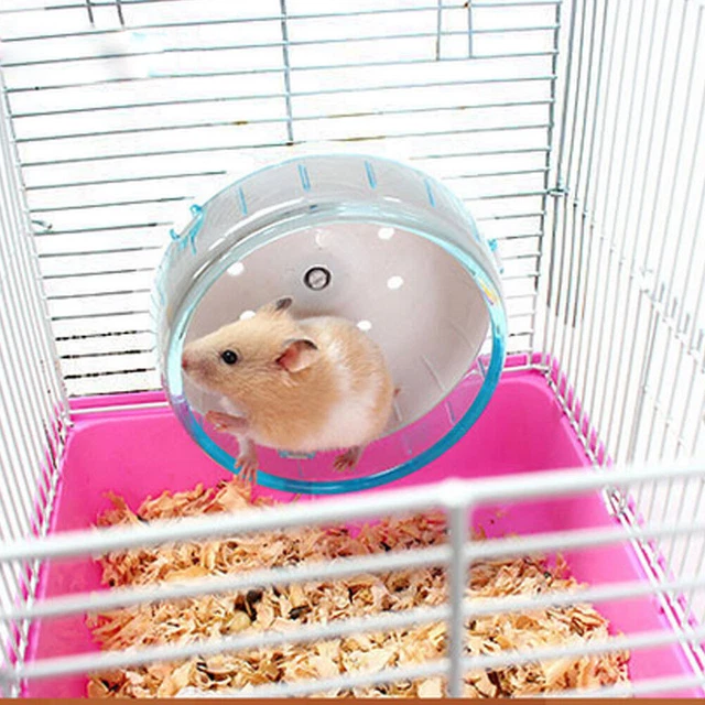 SEHR LEISE HAMSTERRAD Laufrad mit Kugellager Hamster Maus Nager Rad ...