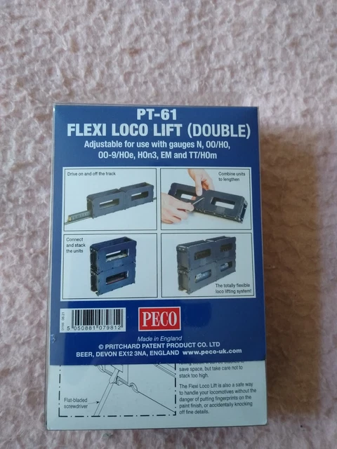 PECO PT-61 FLEXI Loco Lift (Double Unit) EUR 20,62 - PicClick DE