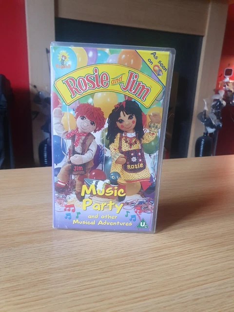 ROSIE AND JIM VHS Video Music Party VHS Children’s Kids £10.03 ...