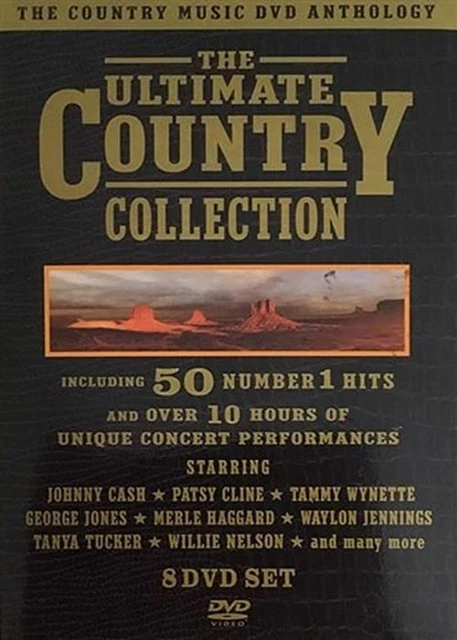 ULTIMATE COUNTRY COLLECTION DVD Boxset 8 Disc Box Set £59.99 - PicClick UK