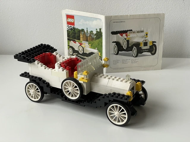 LEGO 395-1 ROLLS-ROYCE 1909 Vintage 1976 System Classic Car 70s RARE + Instructions EUR 59,99 ...