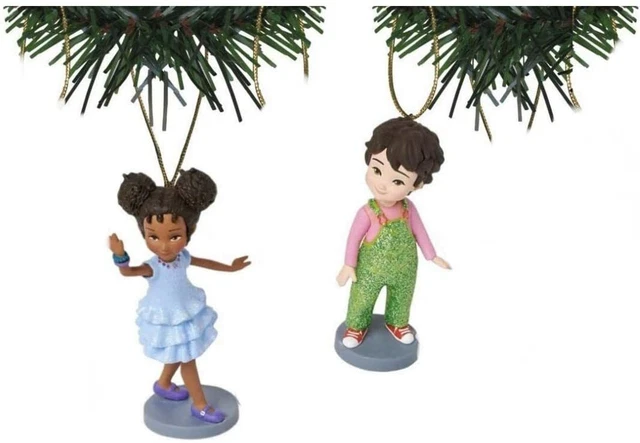 DISNEY FANCY NANCY Jo Jo JoJo Clancy & Bree James 3” PVC Holiday ...