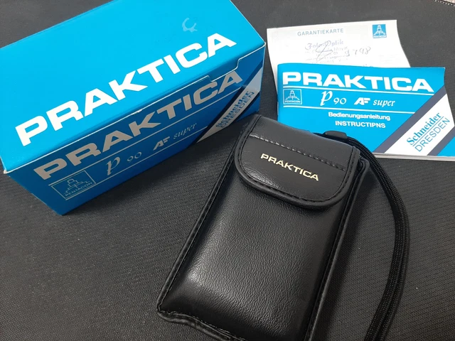 PRAKTICA P90 AF Super - Retro Kamera + Papiere / perfektes Sammlerstück ...