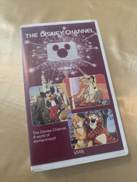 THE DISNEY CHANNEL Volume 2 Very Rare Kids Vhs Video Tested £29.99 ...