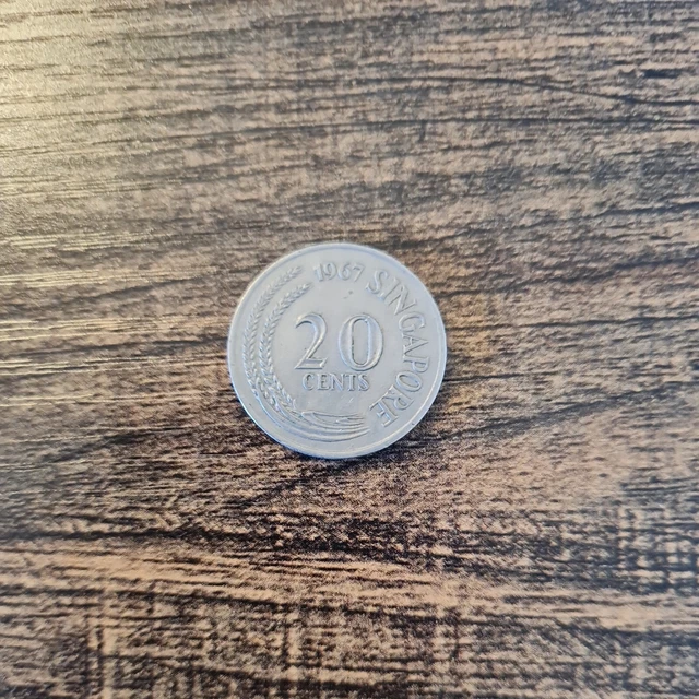 SINGAPORE 🇸🇬 20 Cents 1967 Xf £1.84 - PicClick UK