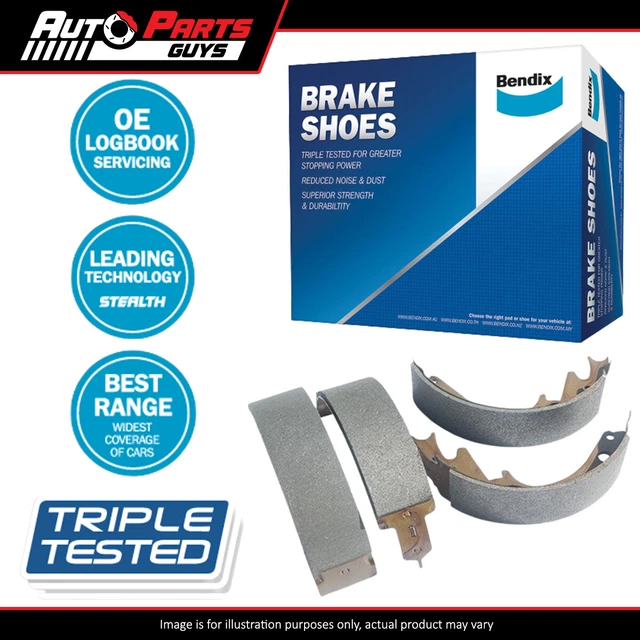 BENDIX REAR BRAKE Shoe Set firs Ford Bronco/F100/F150 1968 - 1992 ...