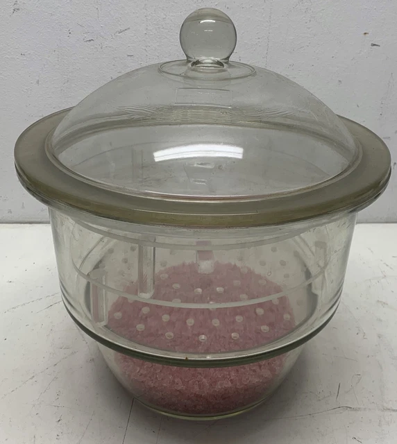 GLASWERK WERTHEIM EXSIKKATOR Labor Trockner Vakuumbehälter EUR 399,00 ...