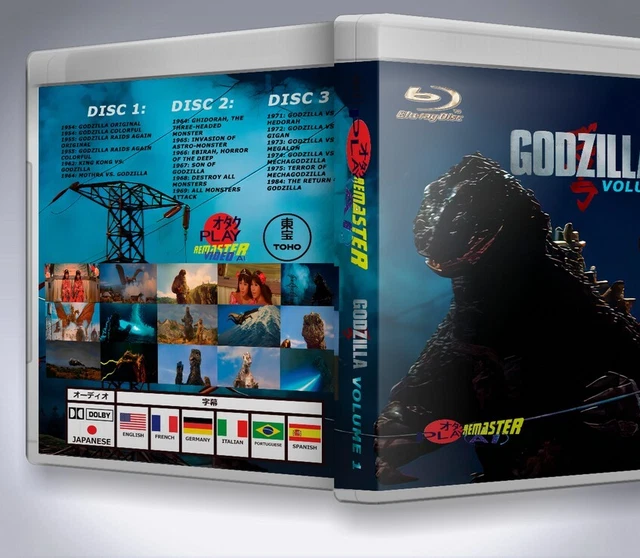 GODZILLA COLLECTION IN Bluray Box £127.20 - PicClick UK