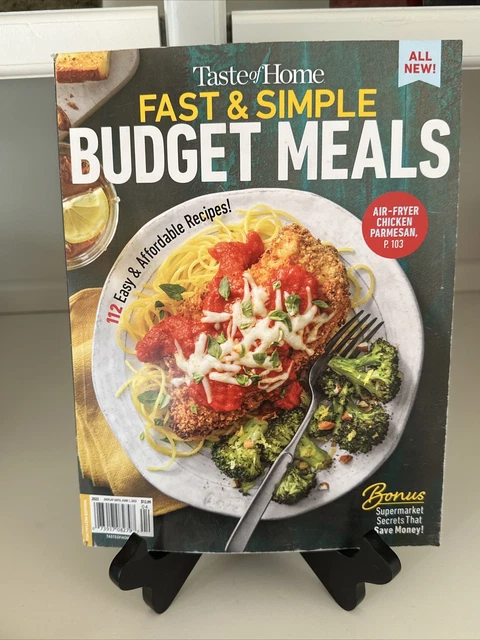 TASTE OF HOME Magazine Fast & Simple Budget Meals June 2023 £2.42 ...