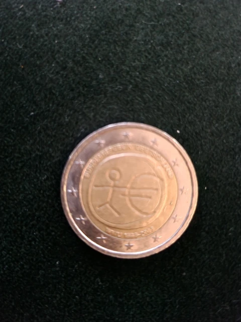 SELTENE 2 EURO münzen Strichmännchen Fehlprägung 1999-2009 EUR 50,00 - PicClick DE