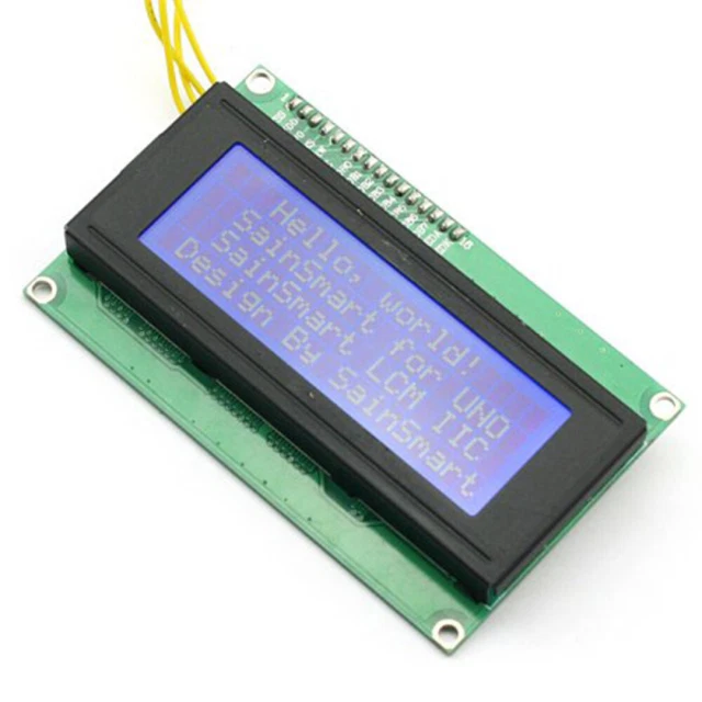 20X4 LCD DISPLAY Compatible for /I2C/ Serial 2004 Liquid Crystal ...