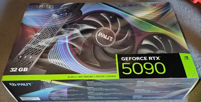PALIT GEFORCE RTX 5090 GameRock 32GB GDDR7 Blackwell Graphics Card ...