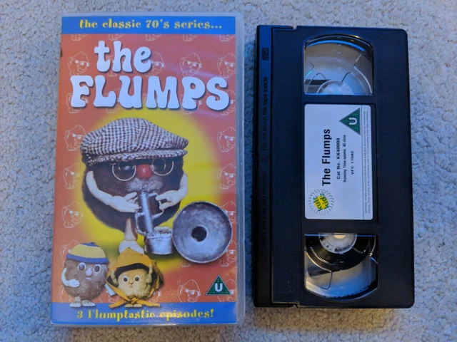THE FLUMPS VIDEO Vhs 3 Episodes From The Classic 70'S Series 1999 45 ...