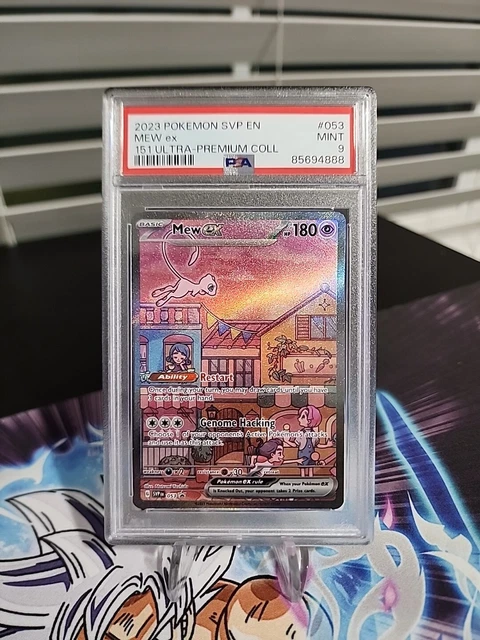 MEW EX PSA 9 053 Pokémon Étoile Noire Promo SV 151 2023 Pokémon Illustration Rare EUR 18,89 ...