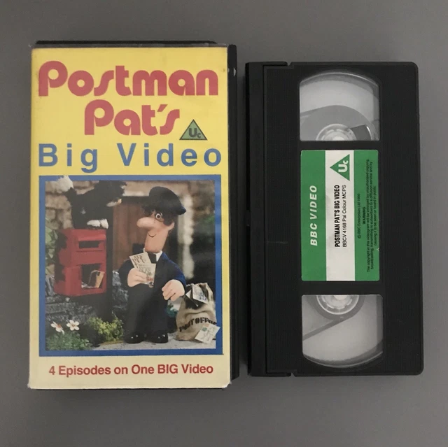 POSTMAN PAT - Vhs Video - Postman Pat’s Big Video - Bbc Video ...