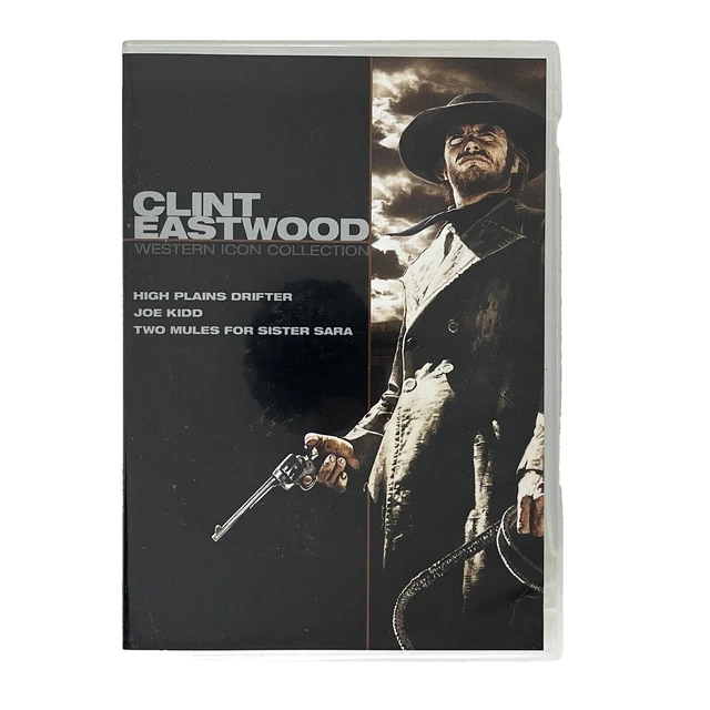 CLINT EASTWOOD WESTERN Icon Collection DVD 3 Movie Set Region 4 Like ...