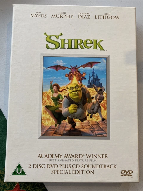 SHREK - 2 Disc Dvd & Cd Set £0.99 - PicClick UK