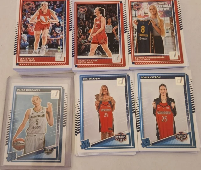 2025 DONRUSS WNBA Complete 100 card set Paige Bueckers Citron Iriafen ...